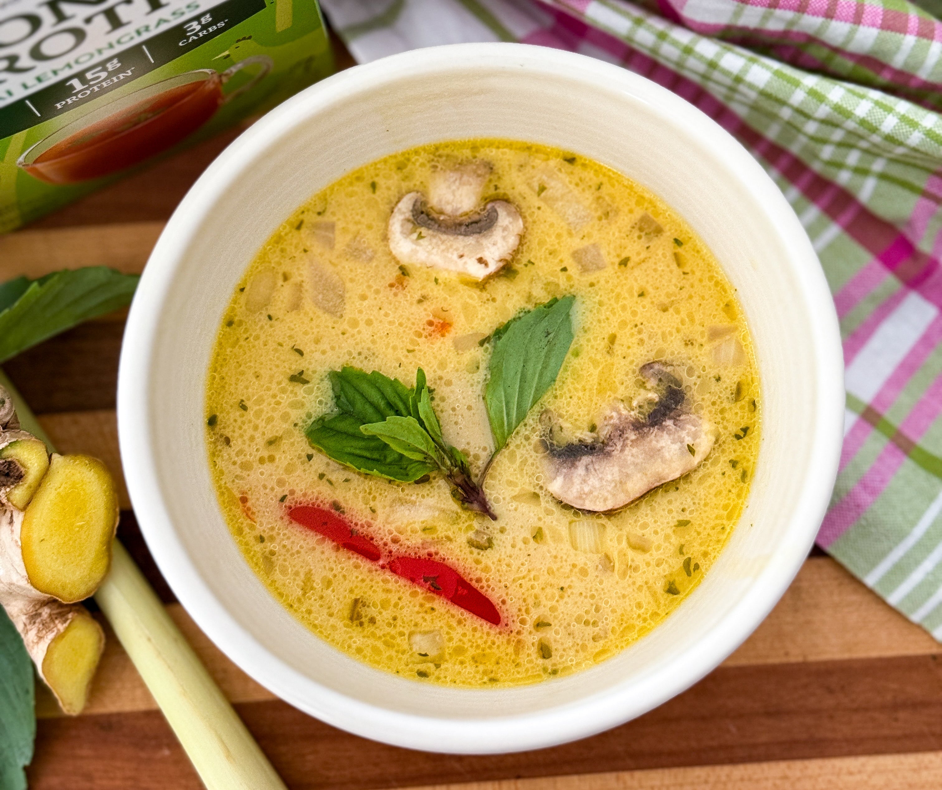 Thai Coconut Soup – Dr. Kellyann