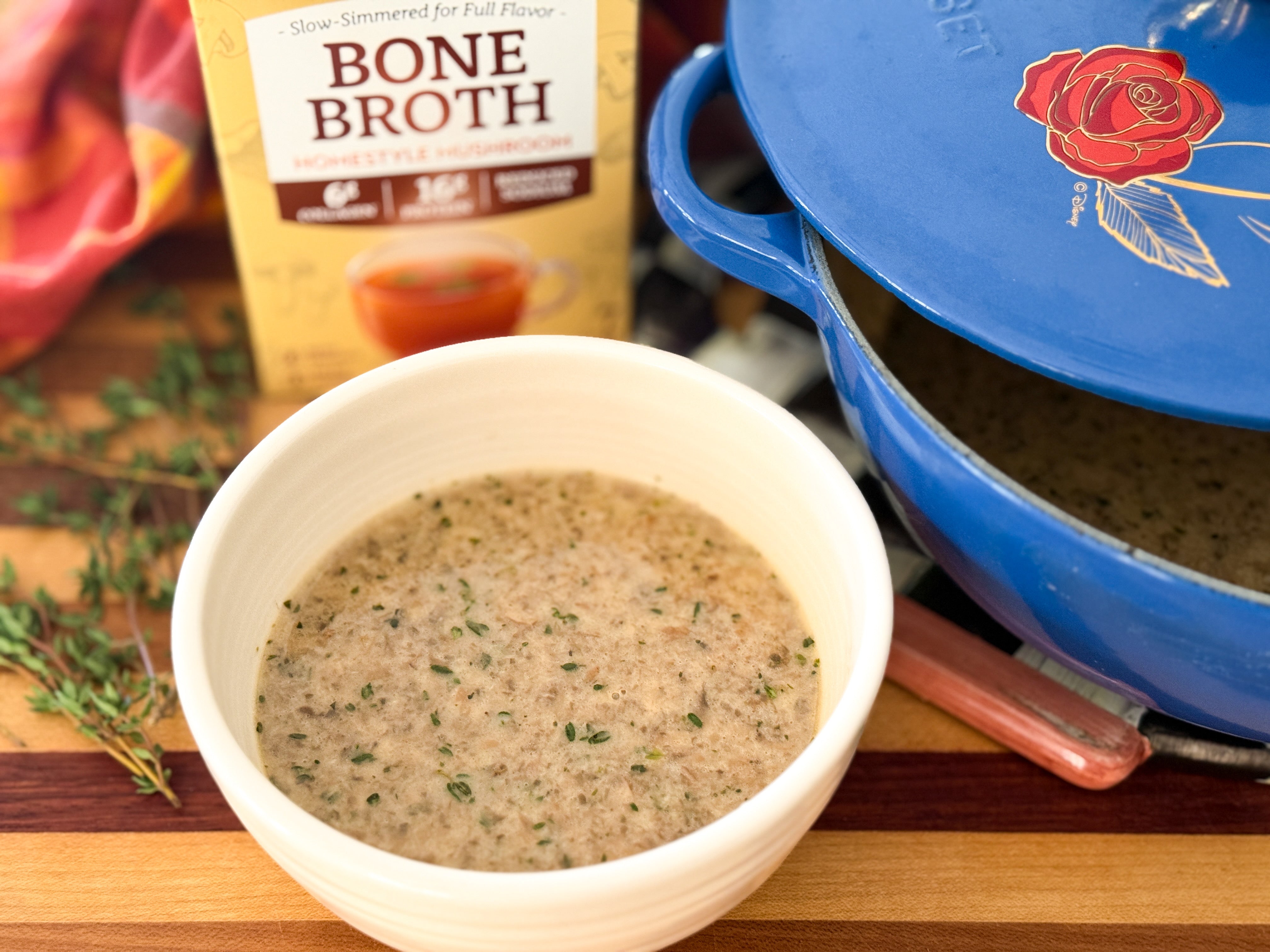 Quick & Easy Cream of Mushroom Soup – Dr. Kellyann