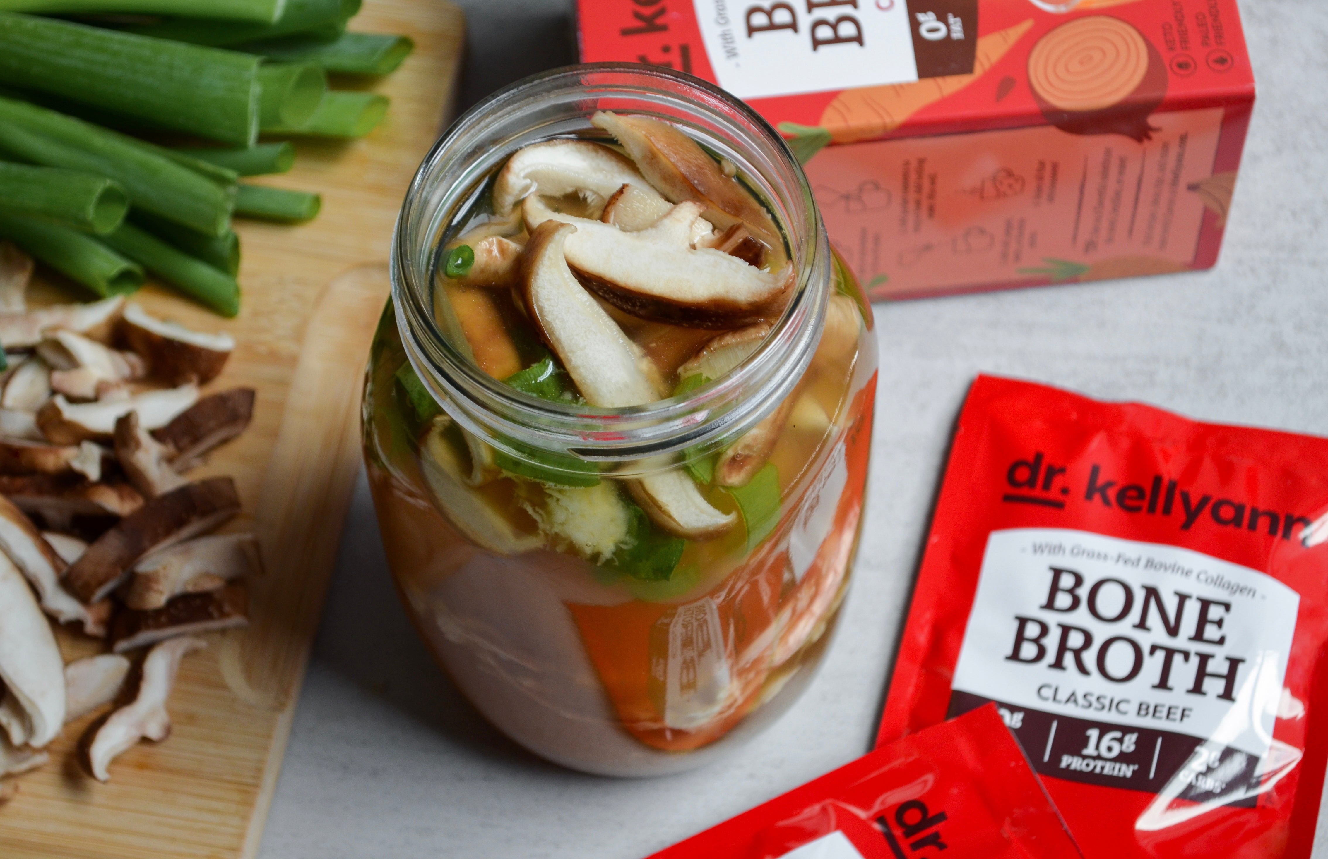 Instant Beef Bone Broth Pho – Dr. Kellyann