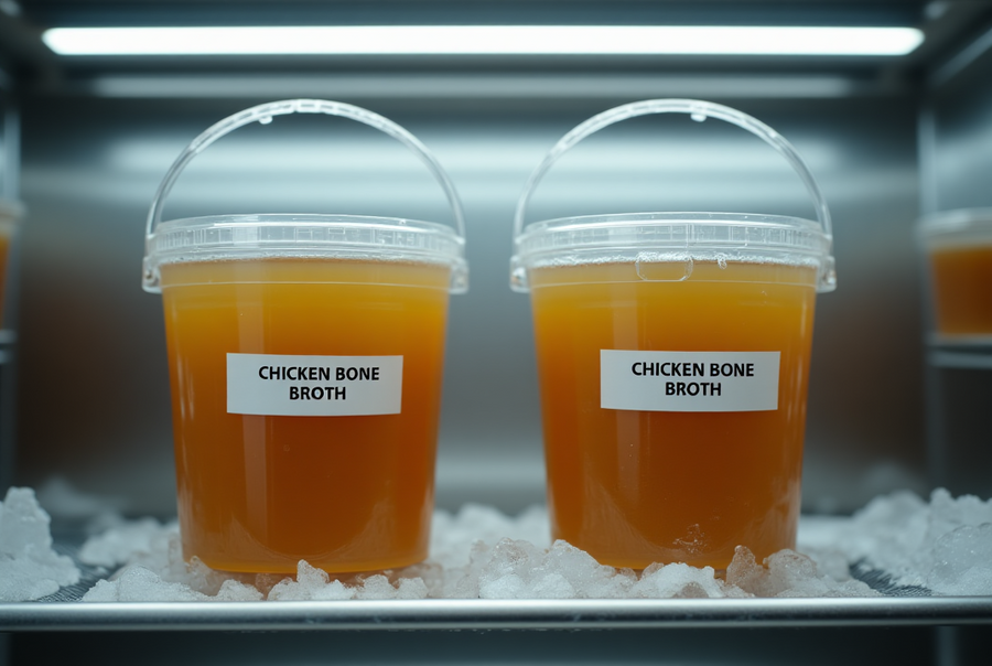 Can You Freeze Chicken Broth: Broth Freezing Tips | Dr. Kellyann