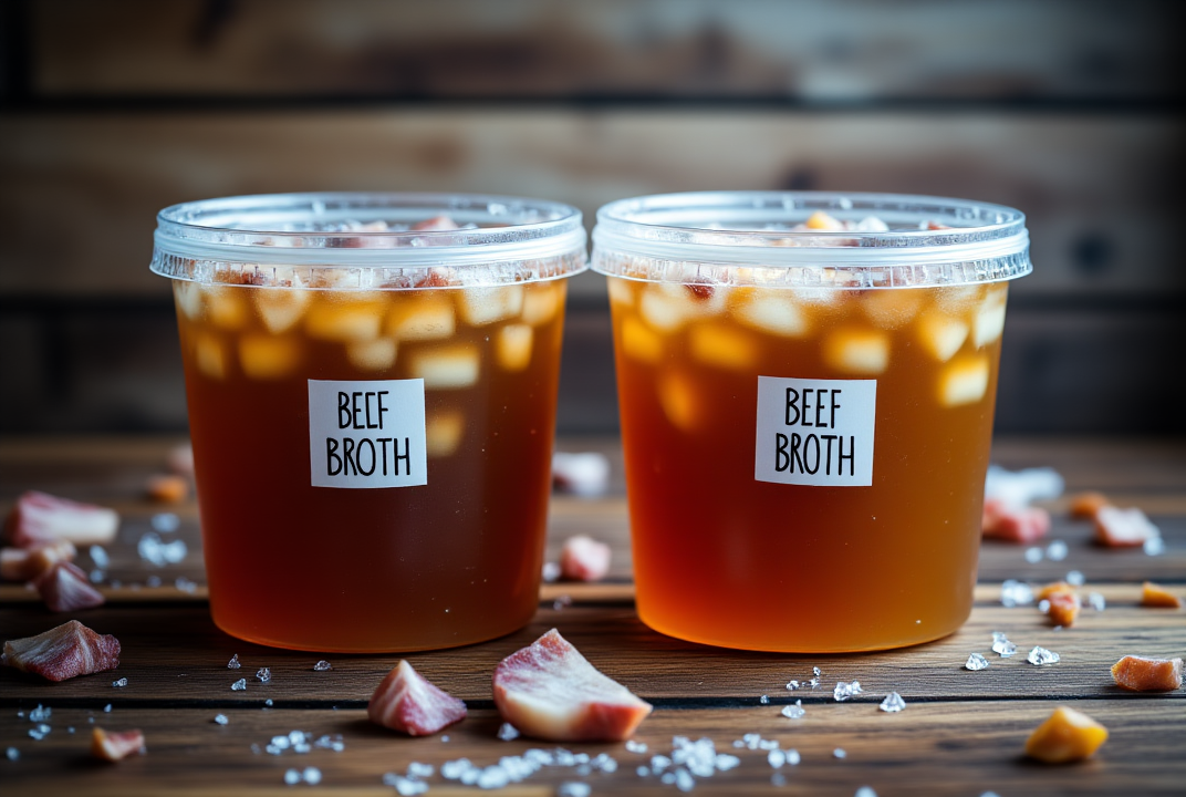 How To Freeze Beef Broth: Step-by-Step | Dr. Kellyann