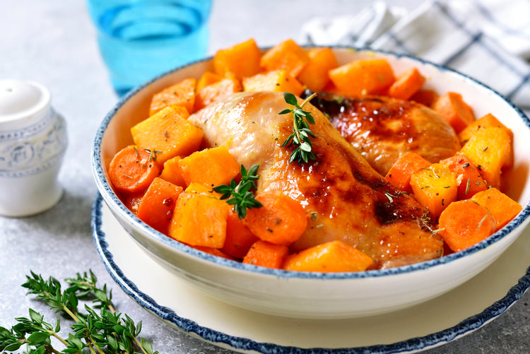 Slow-Cooker Turkey (or Chicken) and Sweet Potato Stew – Dr. Kellyann
