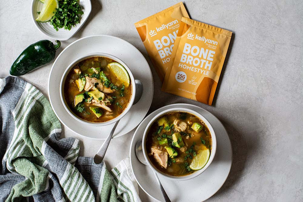 Grab-and-Go Bone Broth Soup – Dr. Kellyann