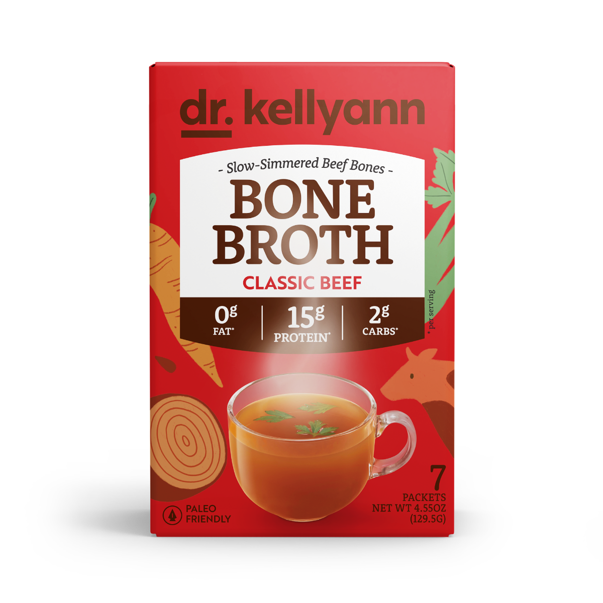 Classic Beef Bone Broth | Dr. Kellyann's Bone Broth | Collagen Protein