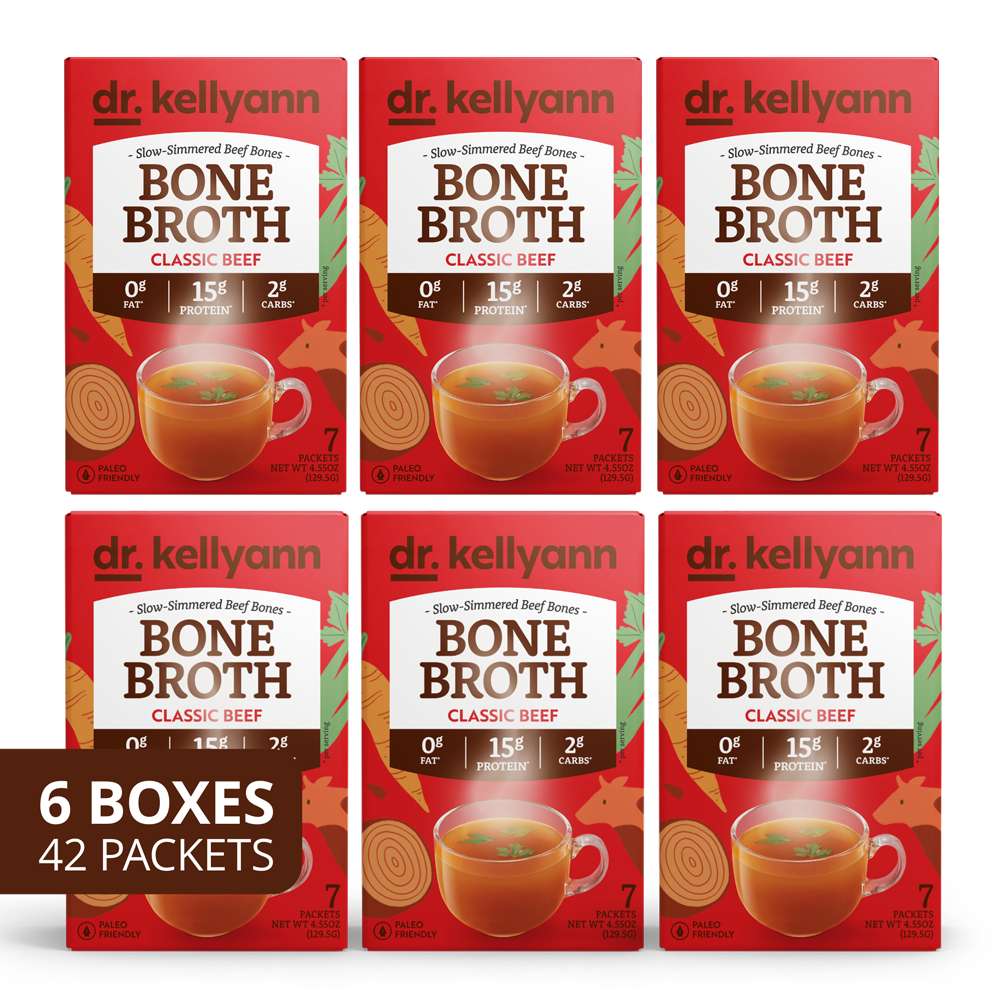 Best Natural Beef Bone Broth | Dr. Kellyann