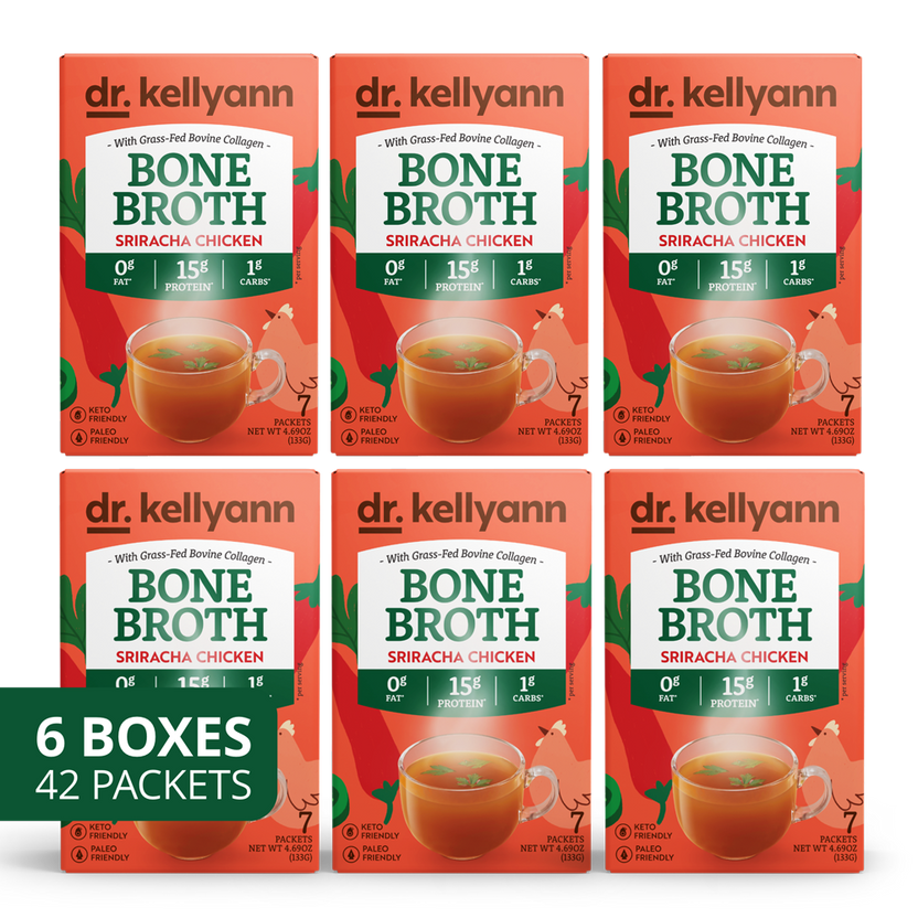 Sriracha Chicken Bone Broth | Spicy Chicken Broth | Dr. Kellyann