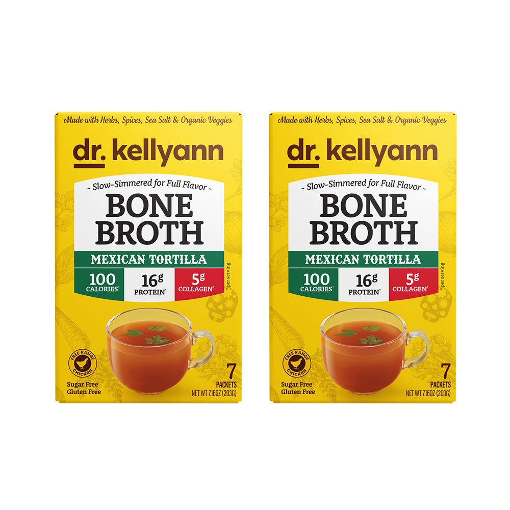 Mexican Tortilla Bone Broth | Collagen-Rich Broth Powder | Dr. Kellyann