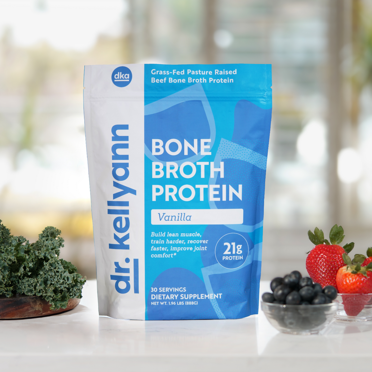 Vanilla Bone Broth Protein Powder | Dr. Kellyann