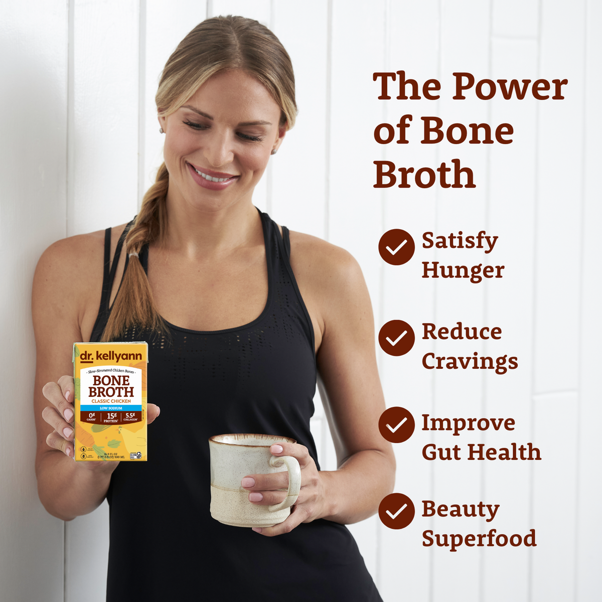 Liquid Bone Broth | Best Liquid Broth | Dr. Kellyann