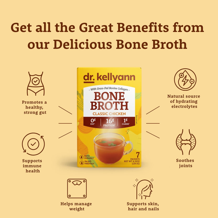 21 Day Bone Broth Diet | Weight Loss Program | Dr. Kellyann