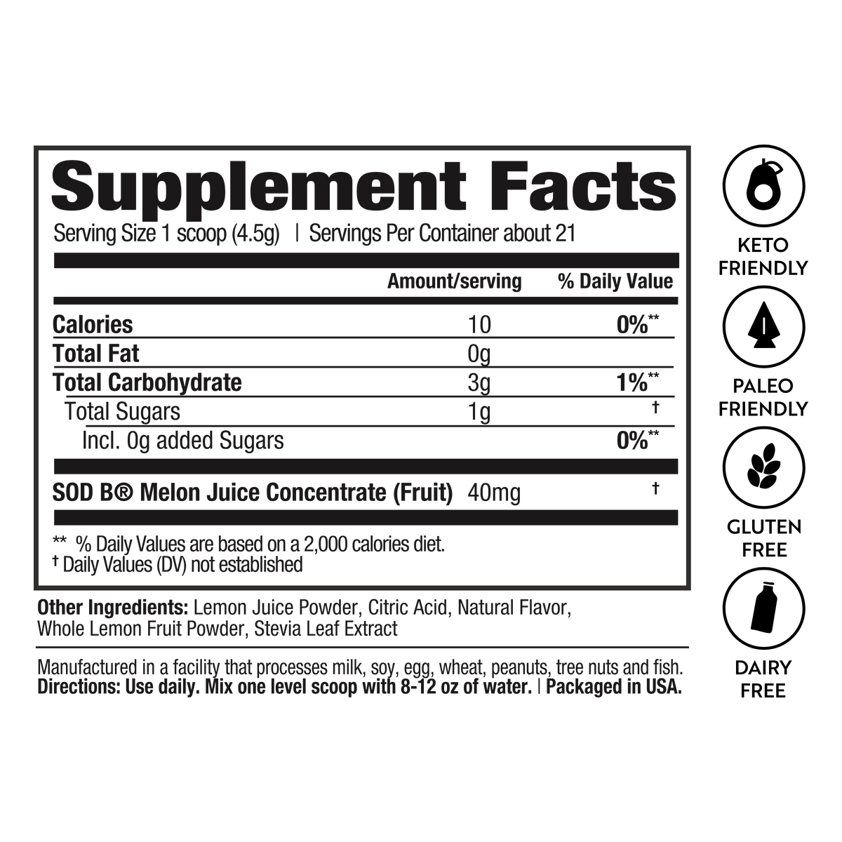 Lemon Sips Detox Drink Mix | Dr. Kellyann