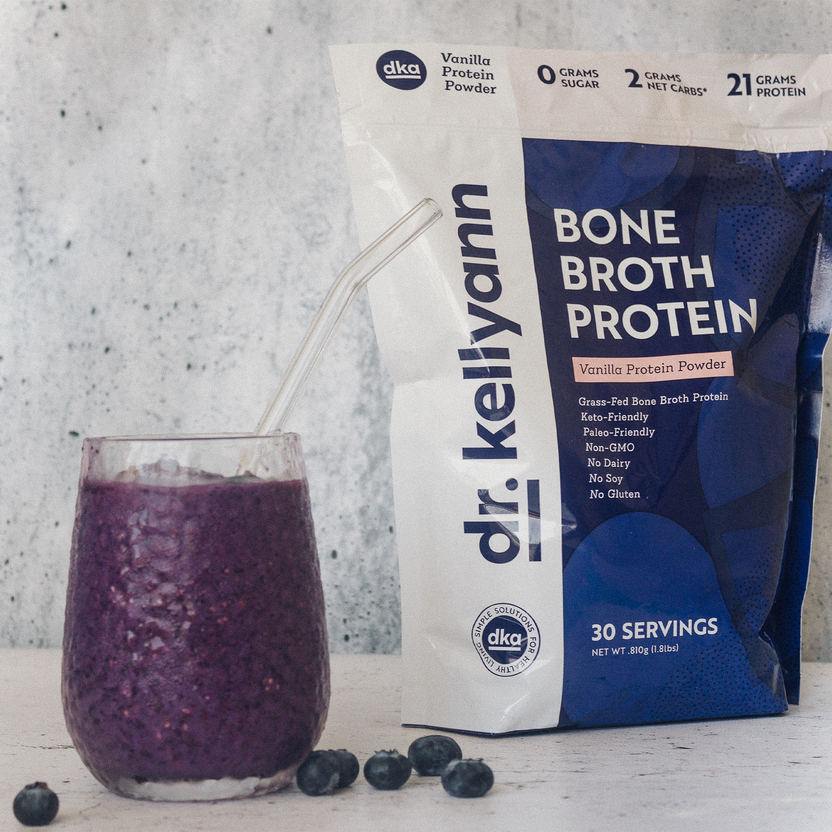 Vanilla Bone Broth Protein Powder | Dr. Kellyann